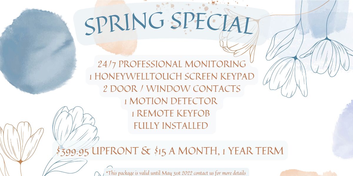 Calgary Security System Special Promotions | United Alarm